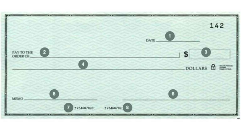 ¿Cómo llenar un cheque en los Estados Unidos? 【Guía 2023